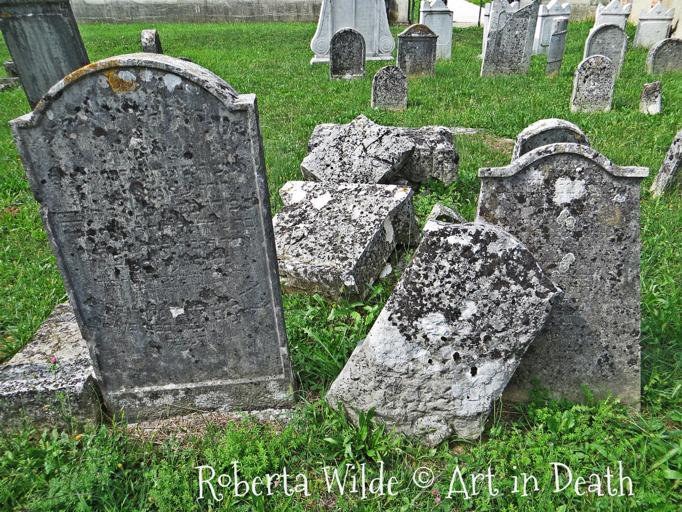 Jewish Cemetery Rožna Dolina – Art in Death